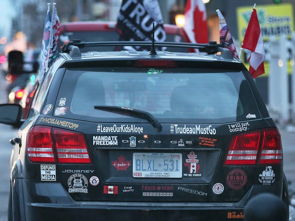 Police monitor group marking one-year anniversary of bridge blockade ...