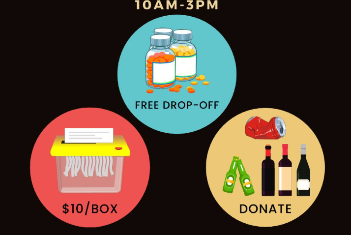 Drive-thru drop-off to accept prescription drugs, bottles and cans ...