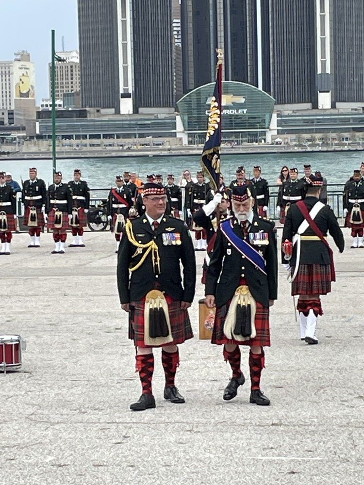 Essex and Kent Scottish receives new regimental colours | Windsor Star