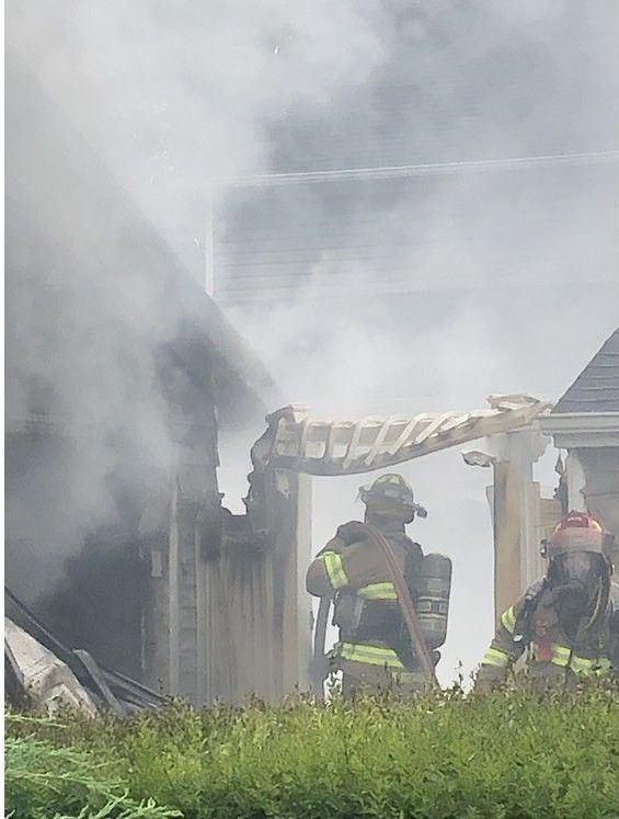 Photos: Garage fire in South Walkerville | Windsor Star
