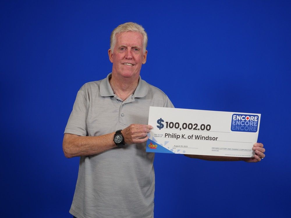 Windsor retiree wins $100,000 in ENCORE draw | Windsor Star