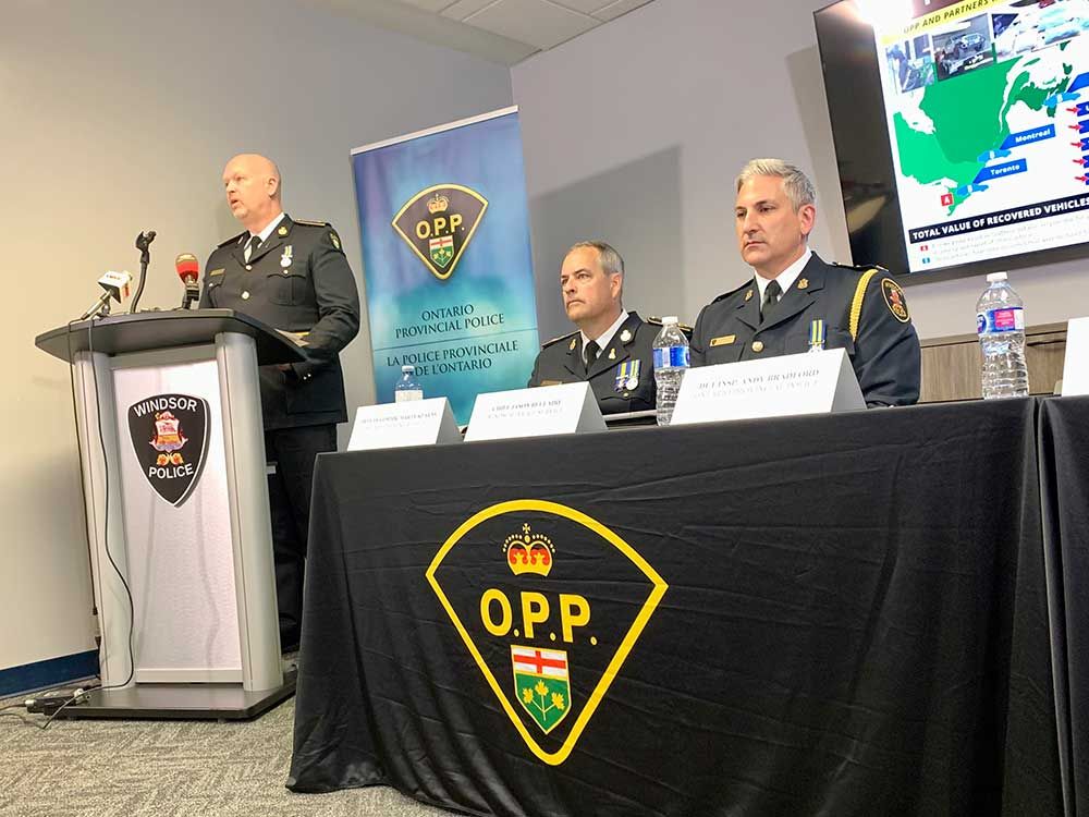 Police dismantle 'sophisticated' auto theft ring active in Windsor ...