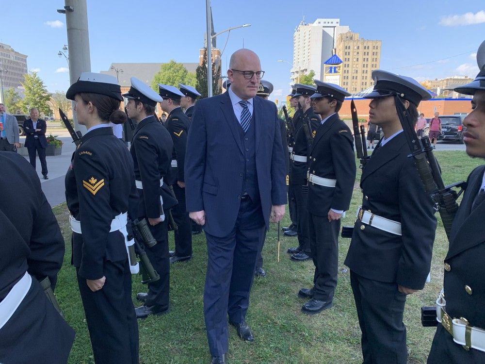 HMCS Hunter recognized during Freedom of the City in Windsor | Windsor Star