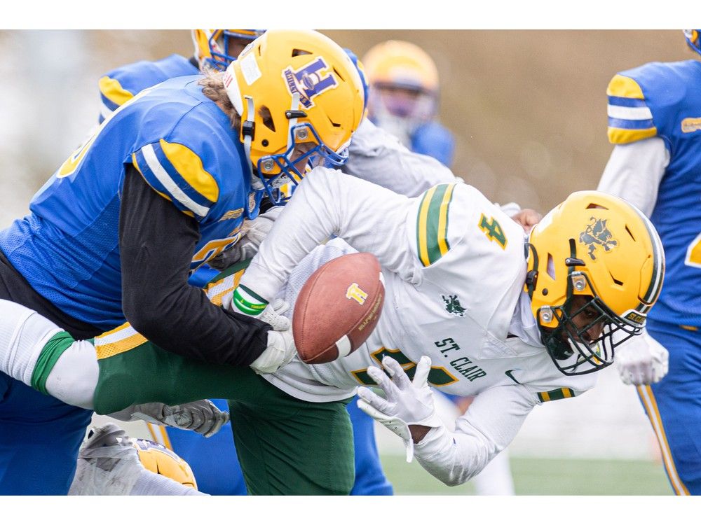The St. Clair Saints’ football season came to an abrupt end on Sunday ...