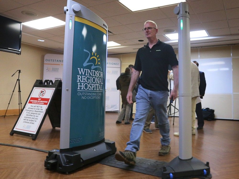 Windsor hospital emergency rooms get weapon-scanning devices | Windsor Star