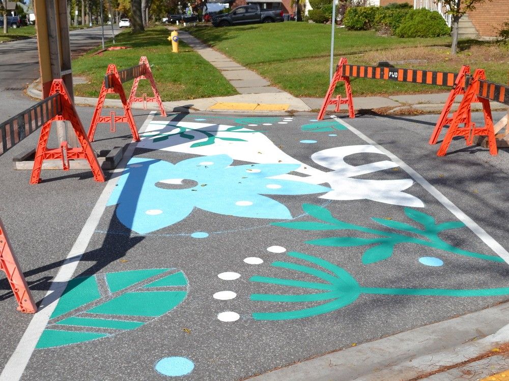 Decorative crosswalk to brighten South Windsor street | Windsor Star