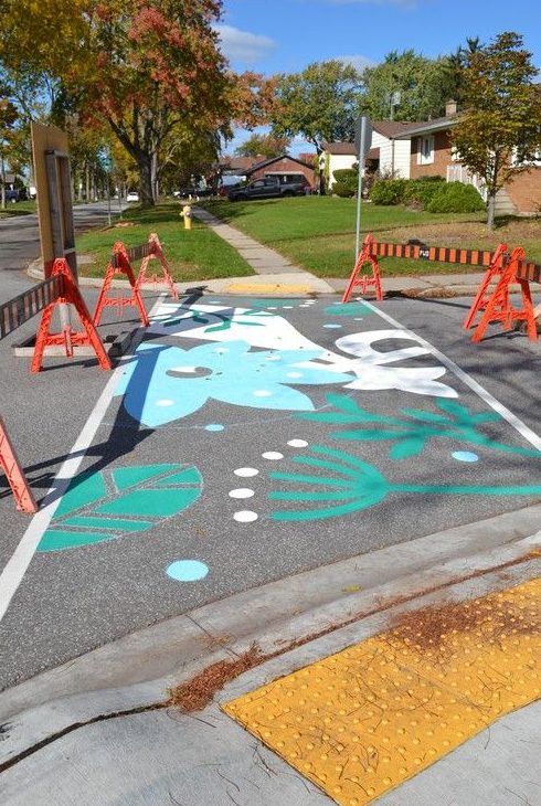 Decorative crosswalk to brighten South Windsor street | Windsor Star