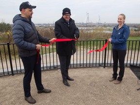 Malden park ribbon cutting