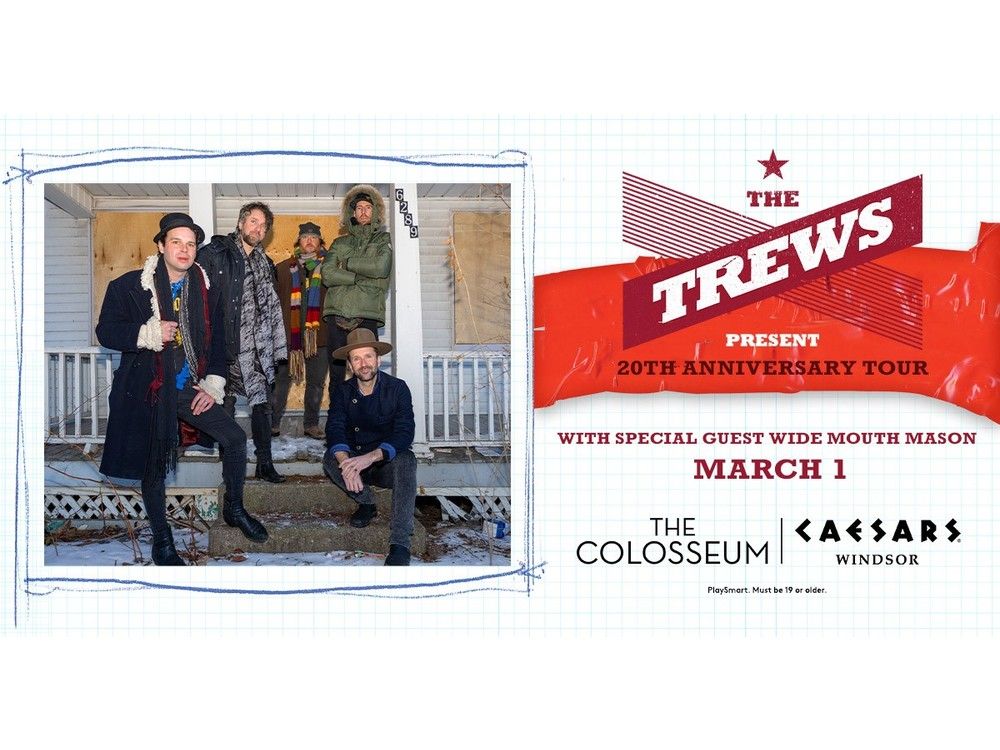 The Trews to headline March 1 concert at Caesars Windsor | Windsor Star