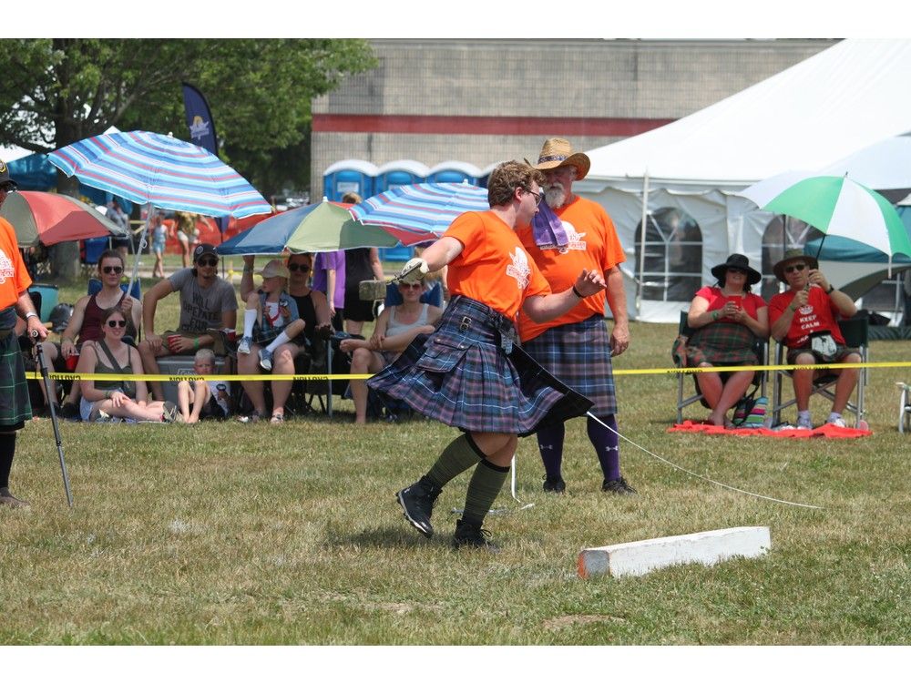 Highland Games bring kilts, bagpipes, muscle to Essex County | Windsor Star