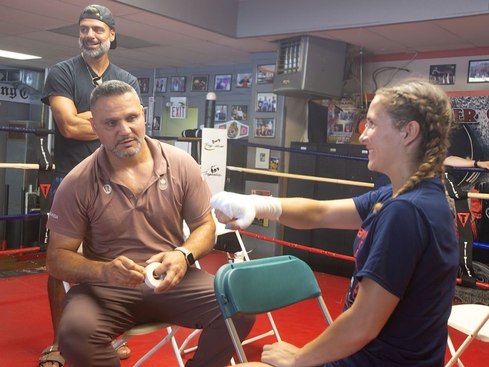 Canadian boxing coach El-Mais revisits roots at Windsor boxing club ...