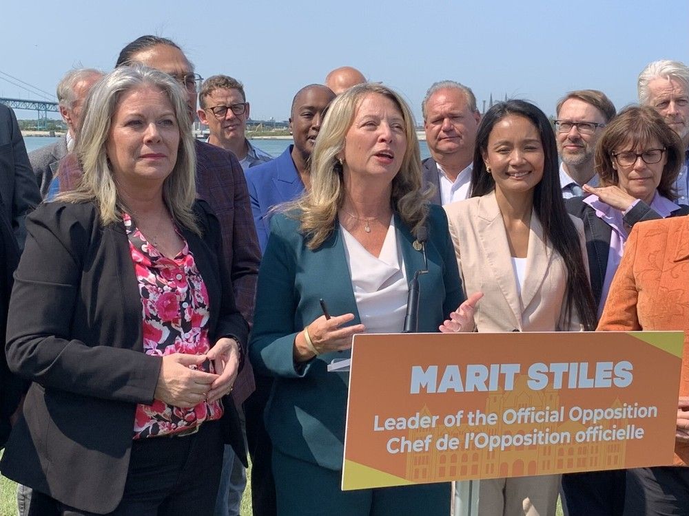 NDP Leader Marit Stiles applauds ending governance agreement with ...