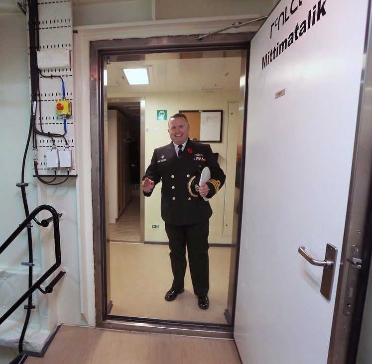 HMCS Harry DeWolf, one of Canada’s newest warships, docks in Windsor ...