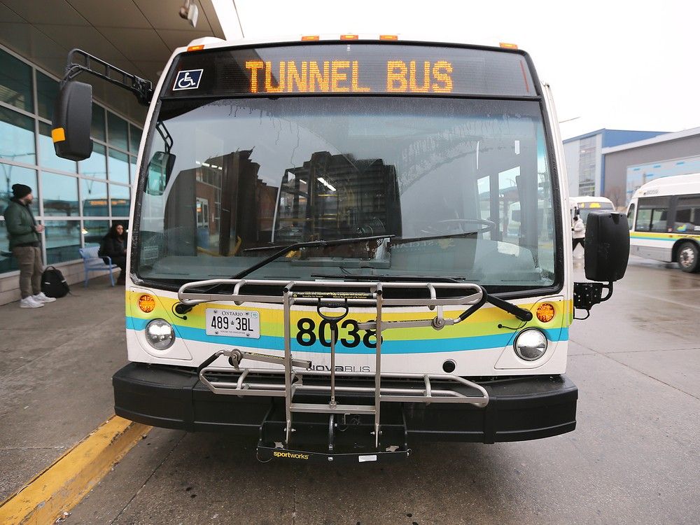 Transit Windsor tunnel bus to Detroit could be killed with 2025 budget ...