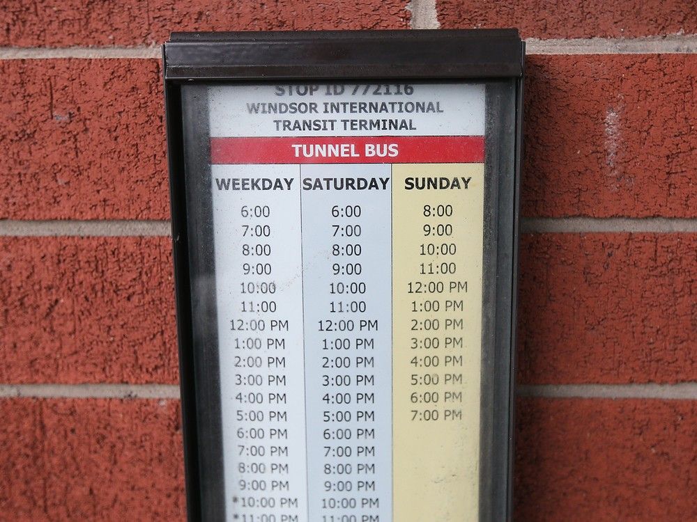 Bus stopped 1: Can the Windsor-Detroit tunnel bus be saved? | Windsor Star