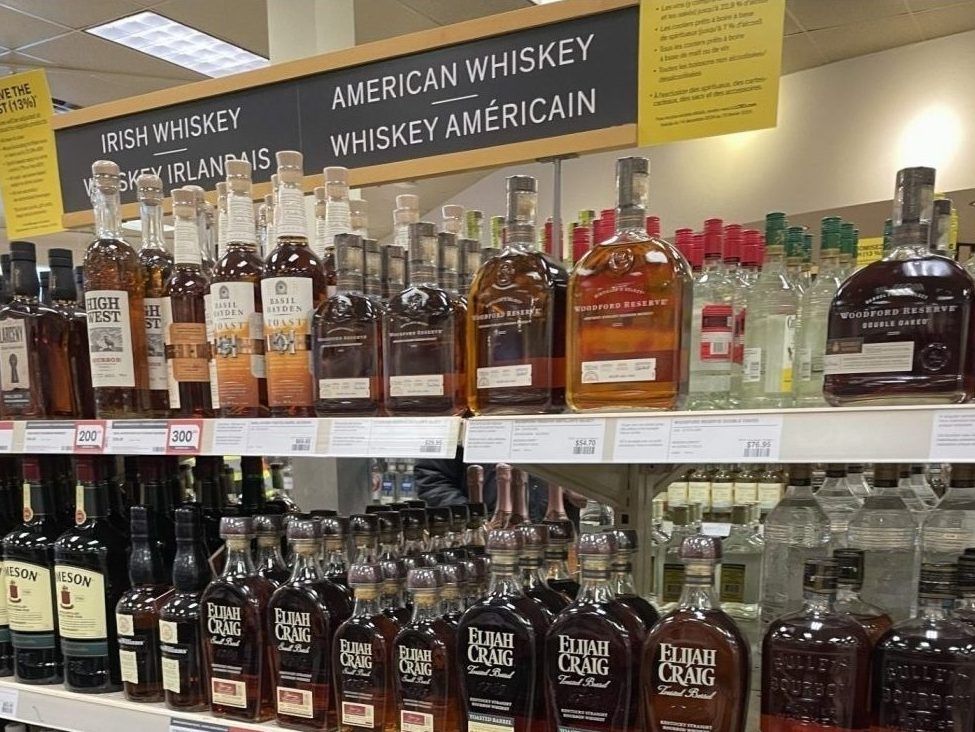 LCBO removing U.S. alcohol from its shelves in response to tariffs ...