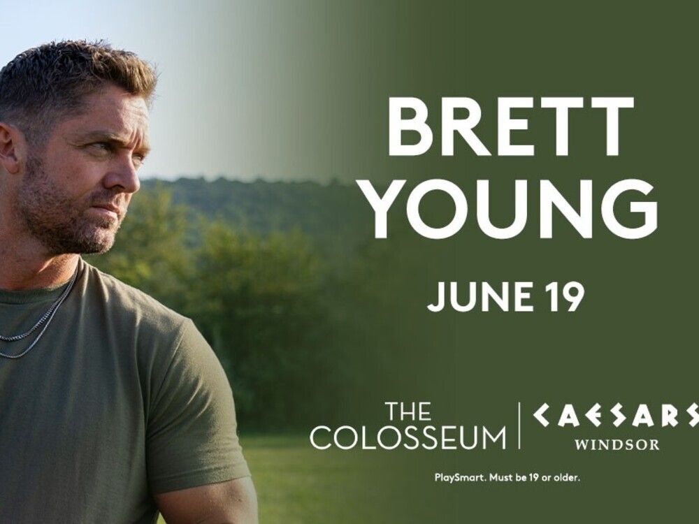 Country singer Brett Young to perform June 19 at Caesars Windsor ...