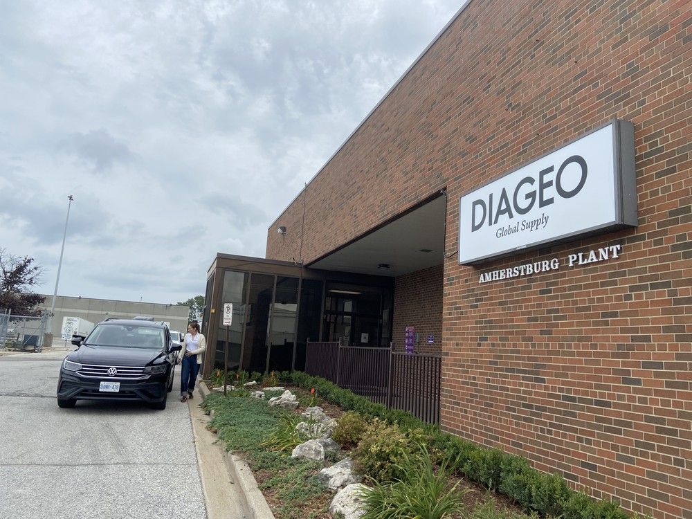 Amherstburg bottling plant Diageo shifting work to U.S., 160 jobs lost ...