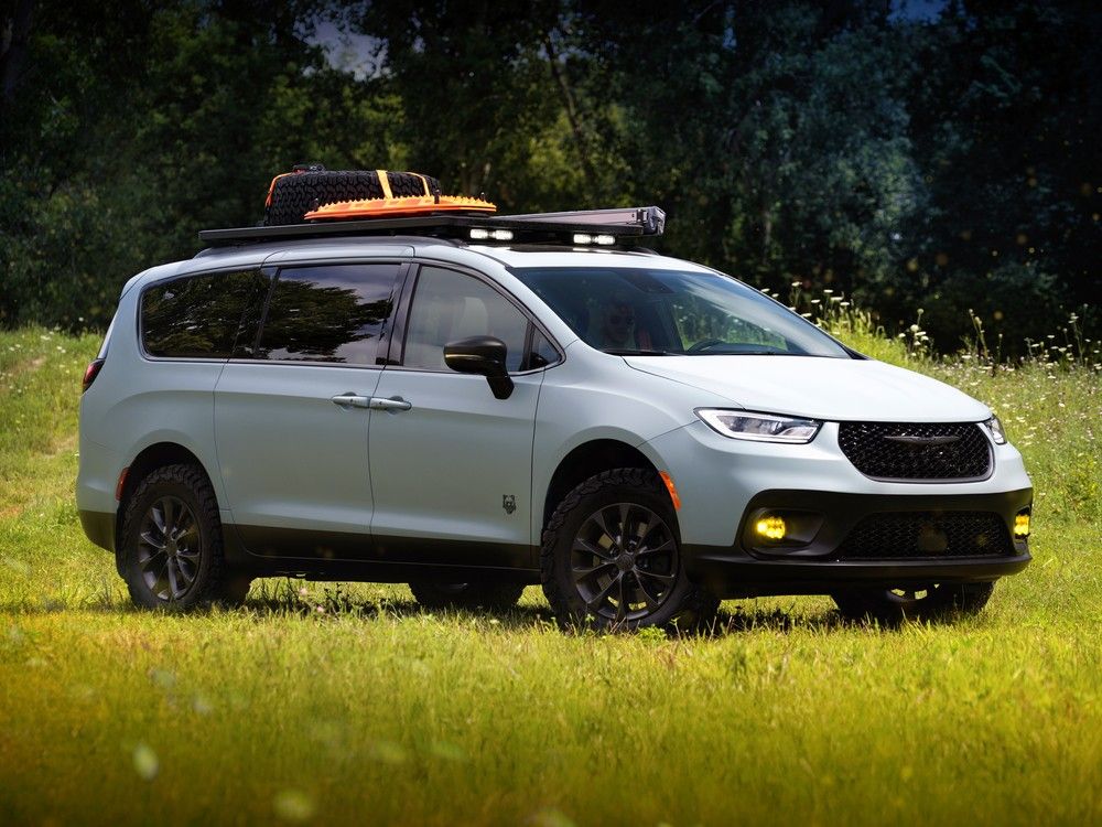 Chrysler’s new Pacifica Grizzly Peak concept appeals to 'van-life ...