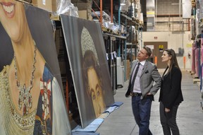 Plans underway to display painting of Queen from old Winnipeg Arena ...