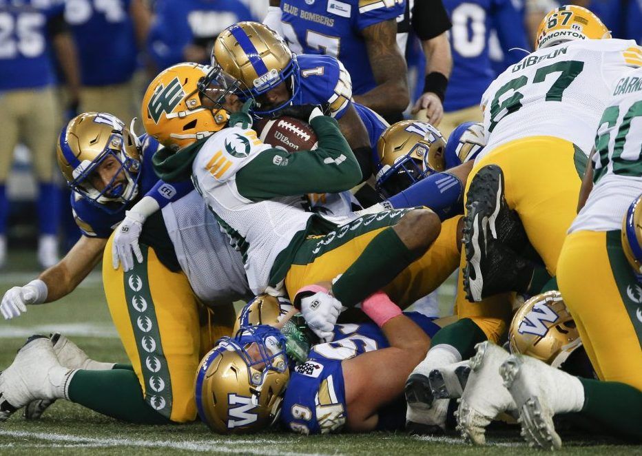 Bombers clinch first place, right to host West Final, with thumping of Elks | Winnipeg Sun