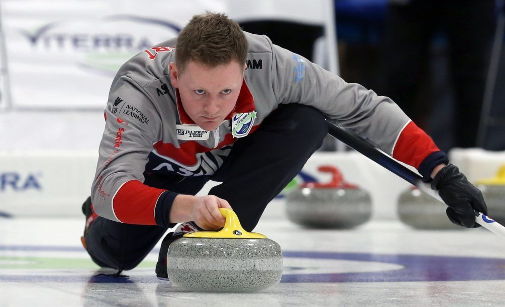Calvert upsets old rival Dunstone in Manitoba men's curling playoffs ...