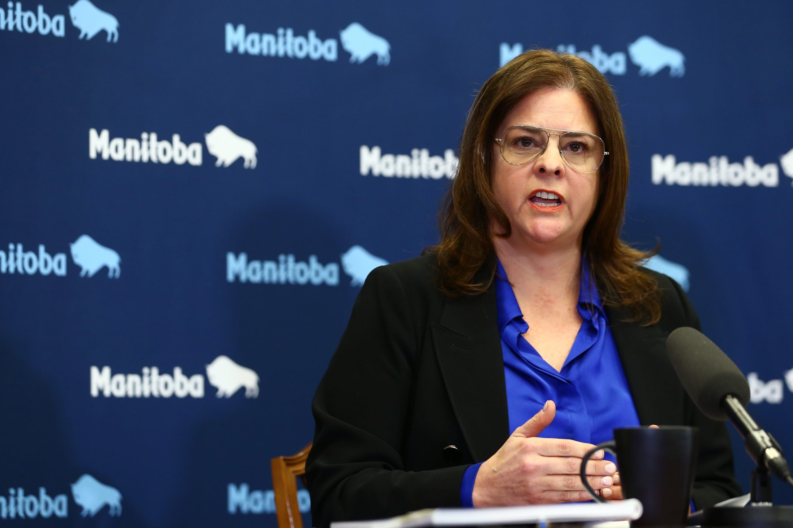 Heather Stefanson sits in basement of Canadian premiers | Winnipeg Sun