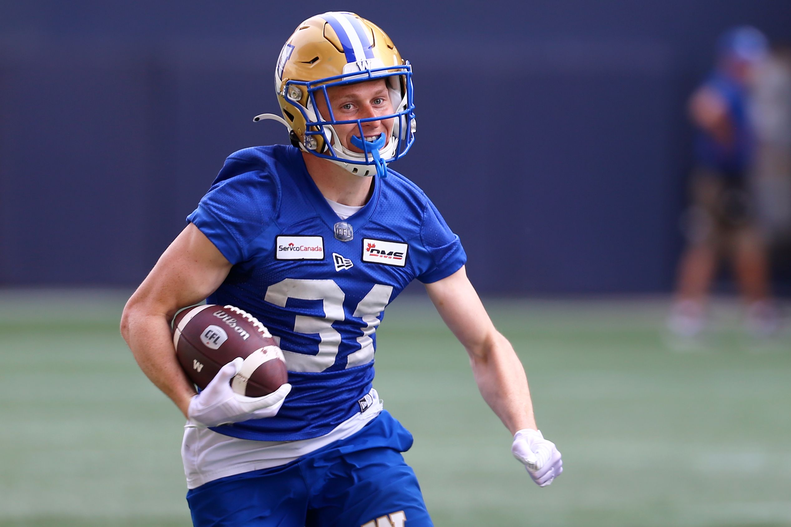 Great foot speed leads to all-star season for Bombers DB Evan Holm ...