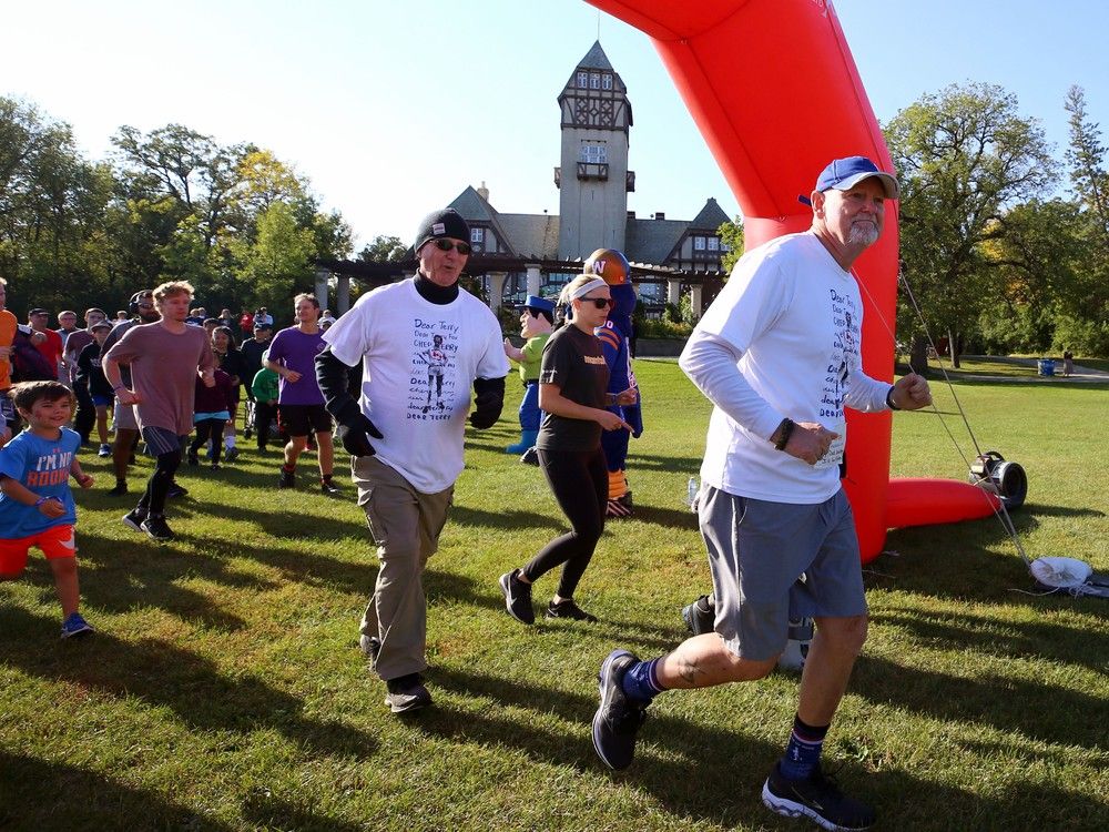 43rd annual Terry Fox Run in Winnipeg, Sunday, Sept. 17, 2023 ...