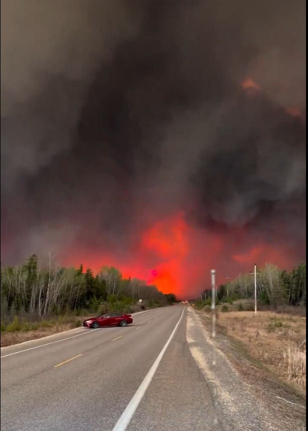 ’Frightening to see’: Manitoba wildfire spread surprisingly fast ...