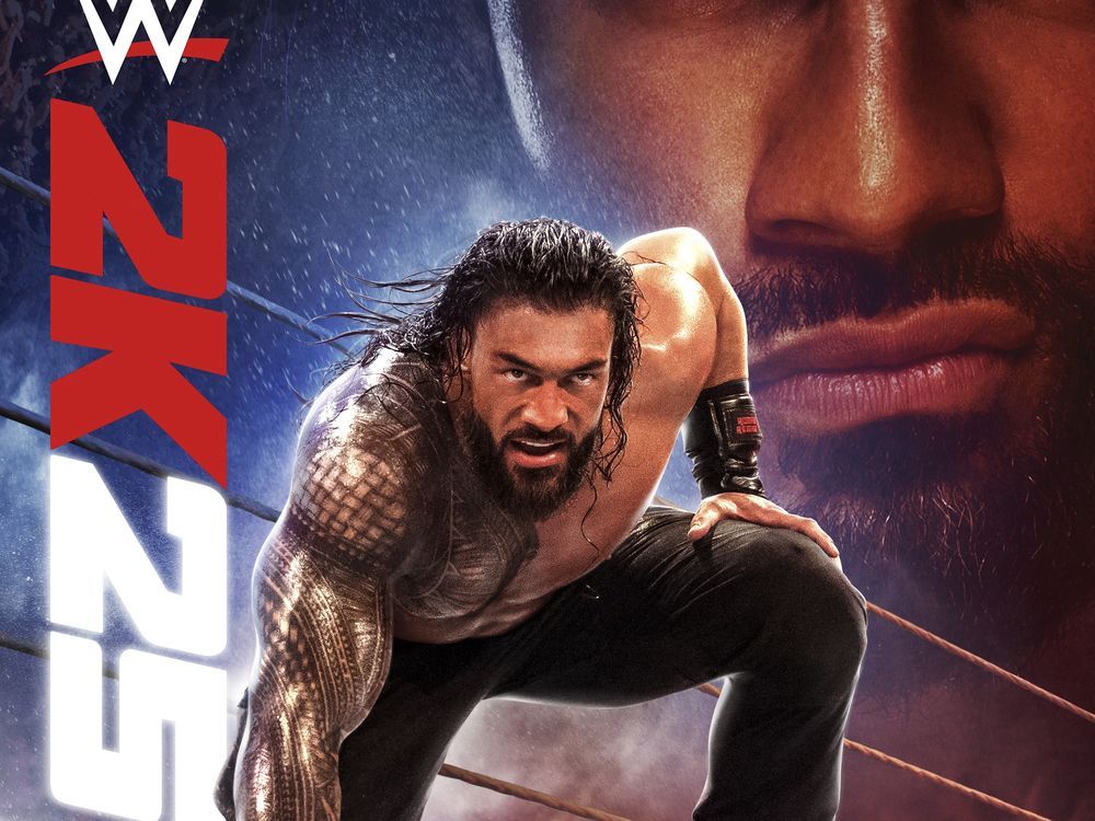 Roman Reigns takes wrestling action to video games. WWE 2K25 cover star ...