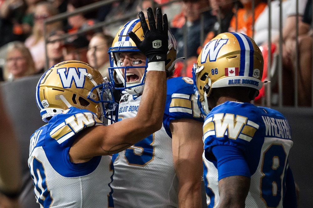 Blue Bombers beat the BC Lions in CFL action on Saturday night | Winnipeg Sun