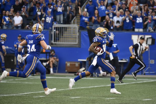 Blue Bombers' Trey Vaval leads the CFL in punt return yards | Winnipeg Sun