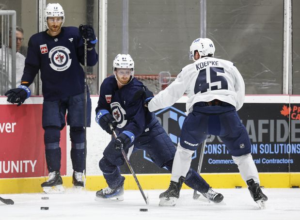 Forward Cole Koepke of the Winnipeg Jets | Winnipeg Sun